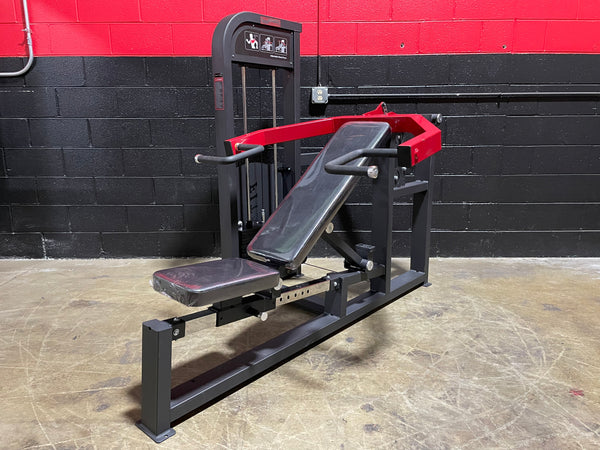 Pin-Loaded Adjustable Chest & Shouler Press Selectorized Weight Machin ...