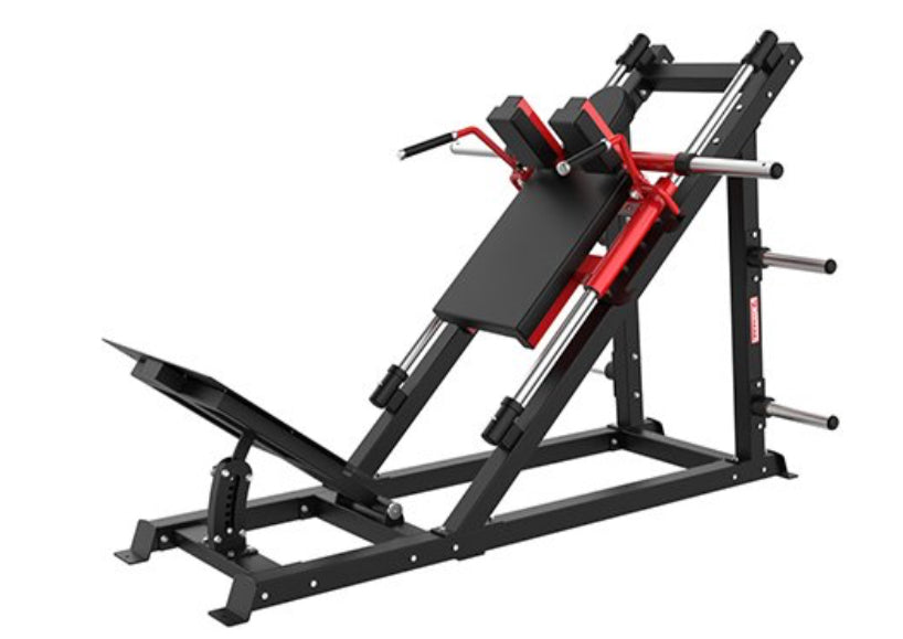Plate-Loaded 45 Degree Hack Squat Leg Machine GC-5082 ...